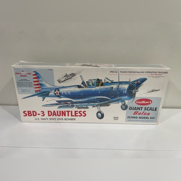 Guillow’s | Toys | Guillows Douglas Sbd3 Dauntless Balsa Wood Flying ...